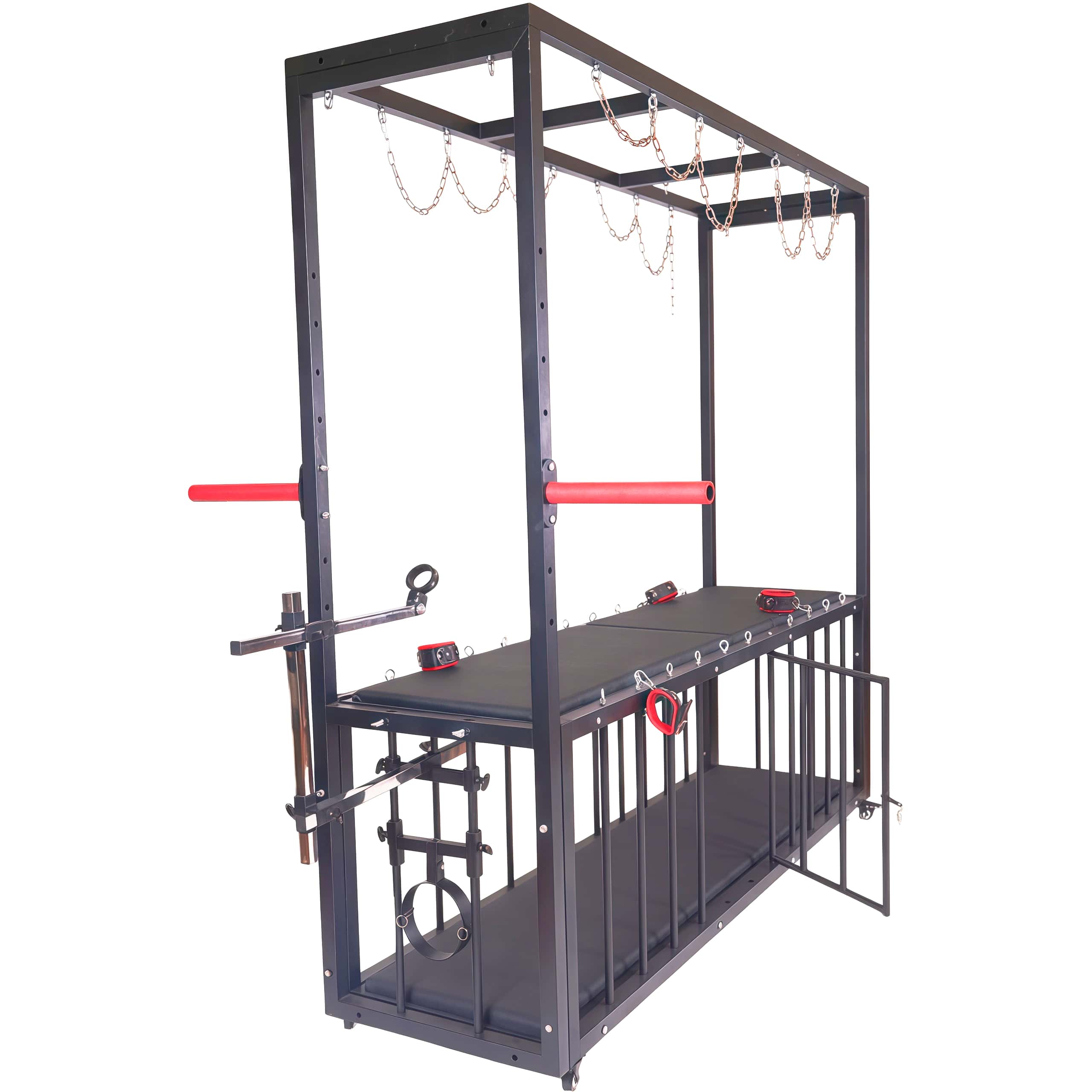 Compact Restraint Bed - Small BDSM Bondage Furniture | THORN GARDEN