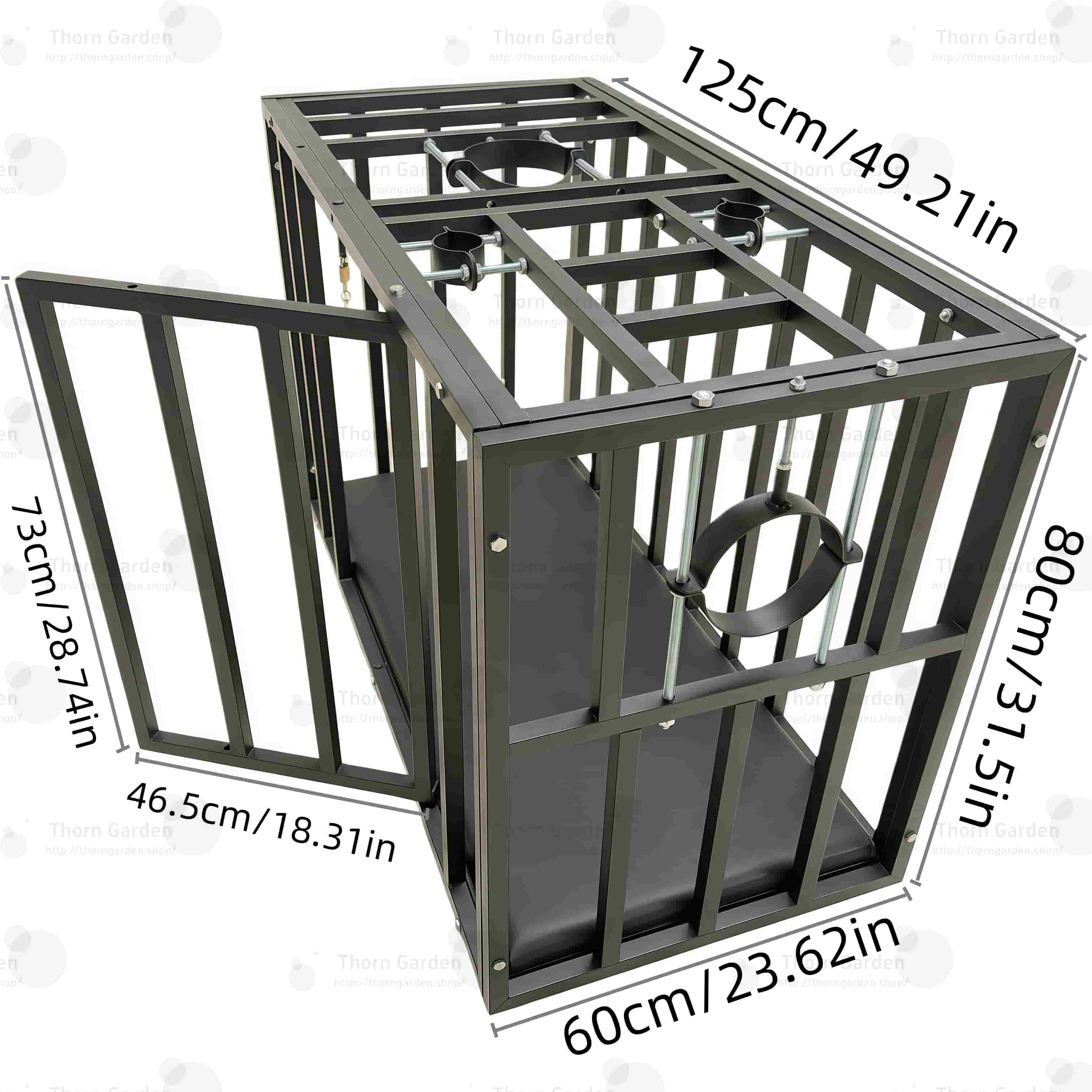 BDSM Cages - Human & Pet Cages, Confinement Furniture | THORN GARDEN