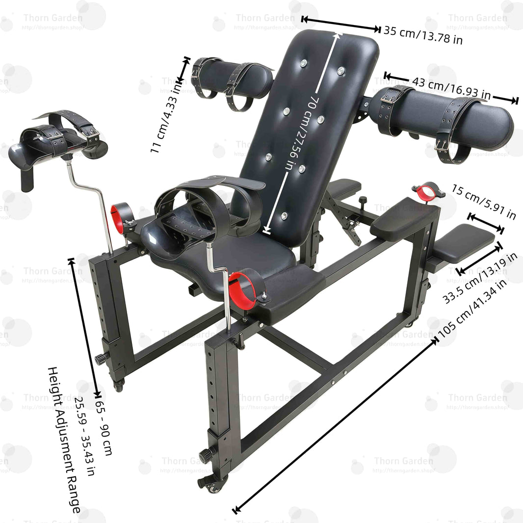 BDSM Bondage Chairs - Restraint & Gynecology Style Furniture | THORN GARDEN